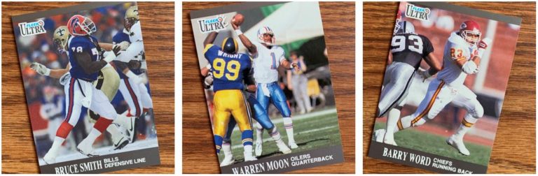Pack vs. Pack: 1990 Fleer Football v. 1991 Ultra Football